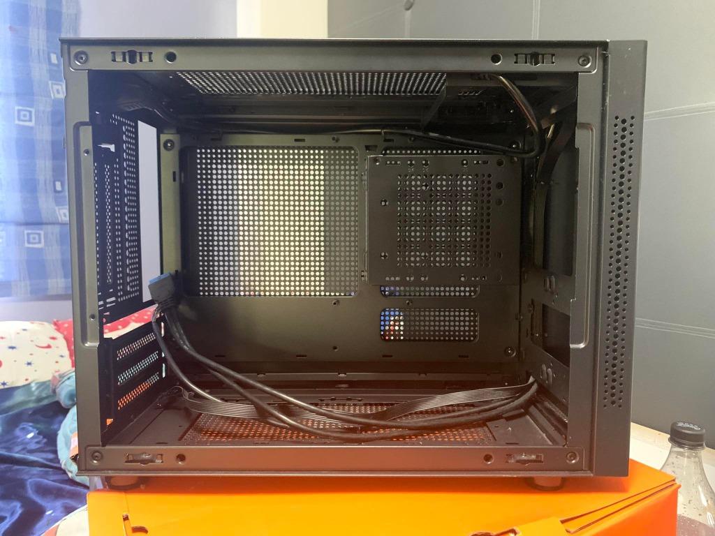 Tecware Fusion SFF Hybrid mATX/ITX Case WITH Tempered Glass, Computers ...