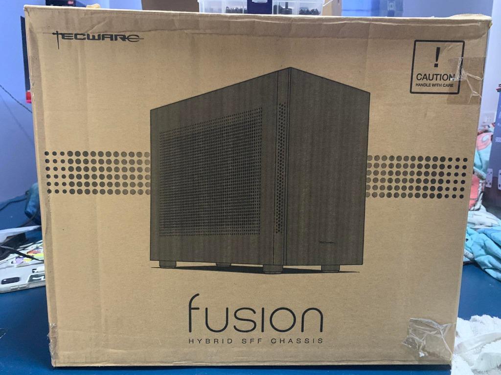 Tecware Fusion Sff Hybrid Matx Itx Case With Tempered Glass Computers