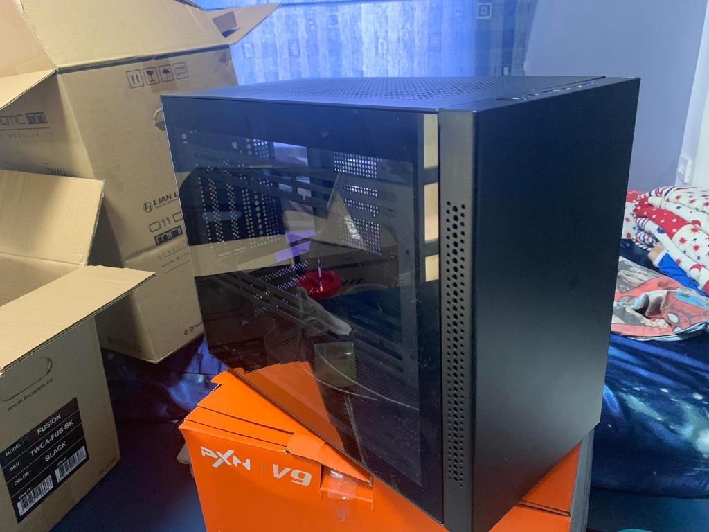 Tecware Fusion Sff Hybrid Matx Itx Case With Tempered Glass Computers