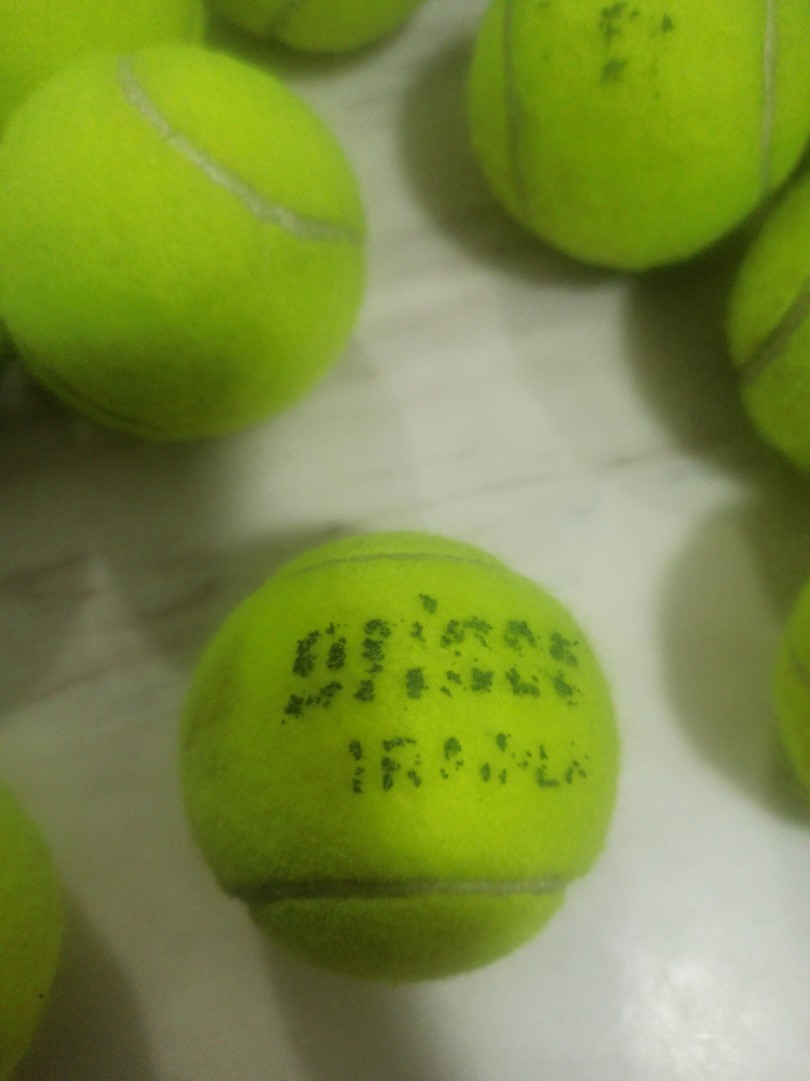Tennis Prince Trainer Balls Used, Sports Equipment, Sports & Games ...