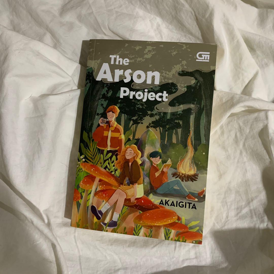 the arson project - akaigita, Buku & Alat Tulis, Buku di Carousell