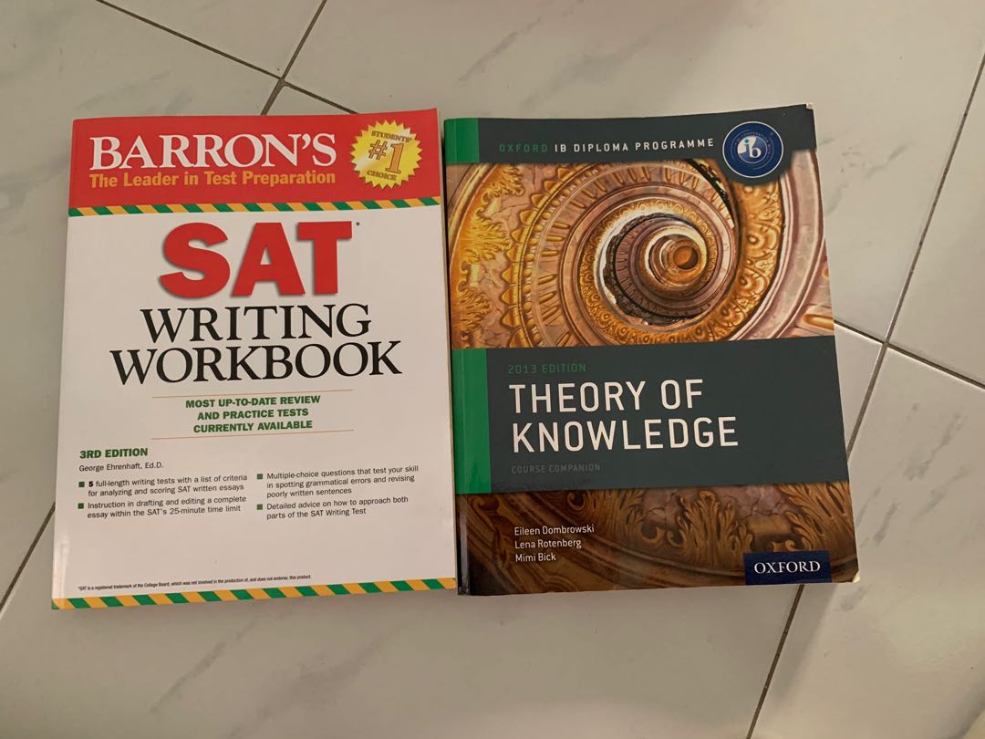 Theory of Knowledge and SAT Writing Workbook, Hobbies & Toys, Books ...