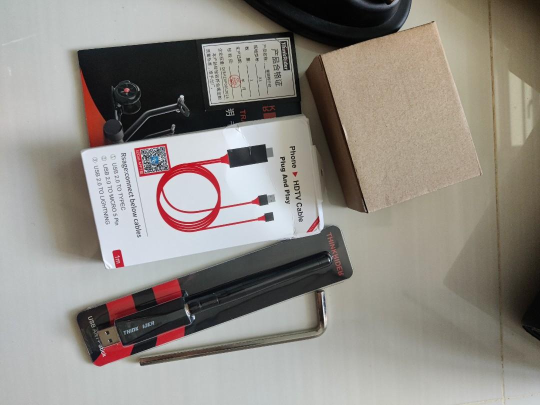 Thinkrider X3 Smart Trainer Package with Wheel, Mat and Connecting ...