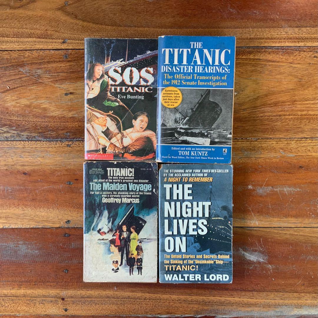Titanic Books Bundle, Hobbies & Toys, Books & Magazines, Fiction & Non ...