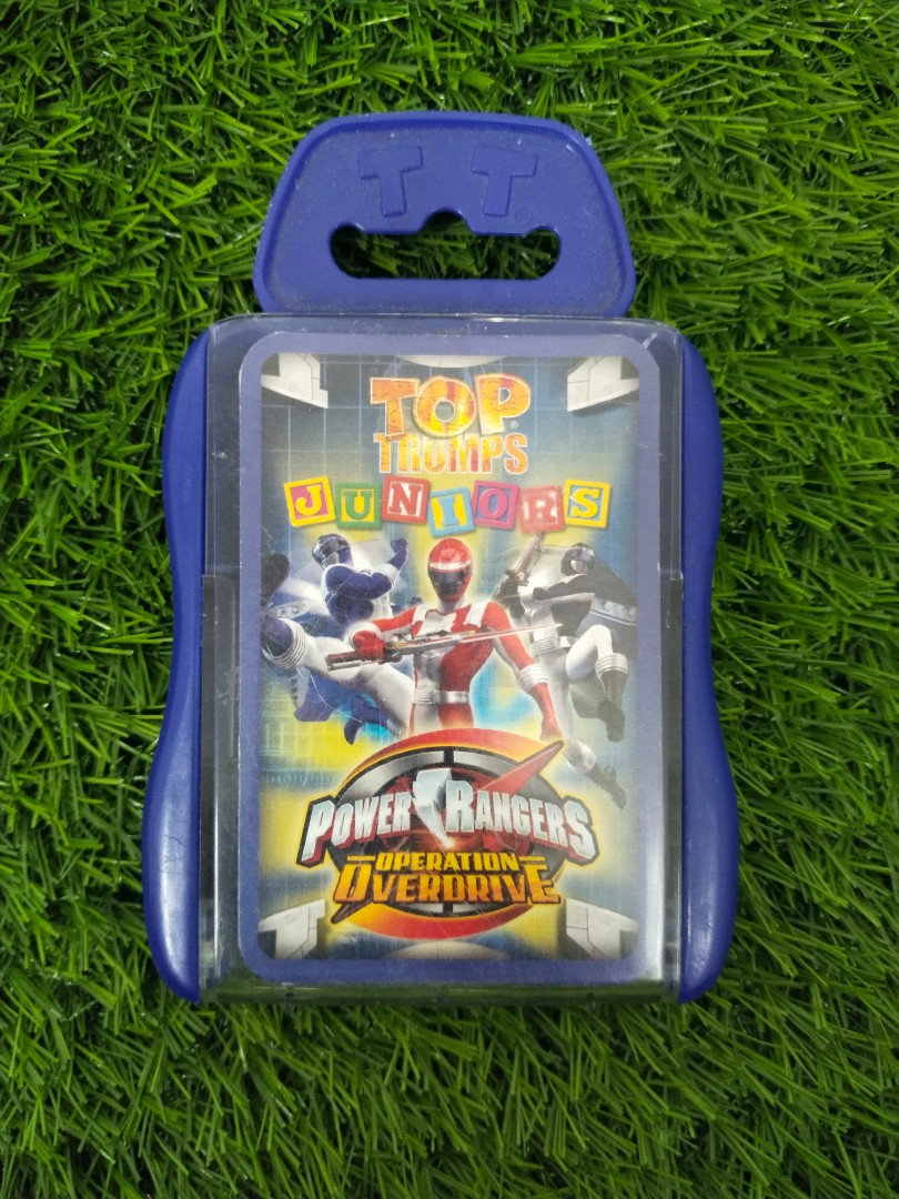 Top Trumps Juniors - Power Rangers Operation Overdrive, Hobbies & Toys ...