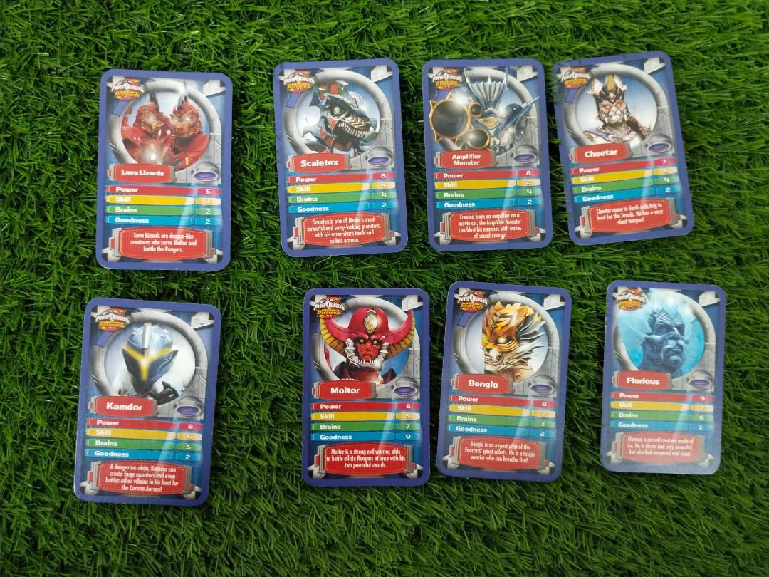 Top Trumps Juniors - Power Rangers Operation Overdrive, Hobbies & Toys ...