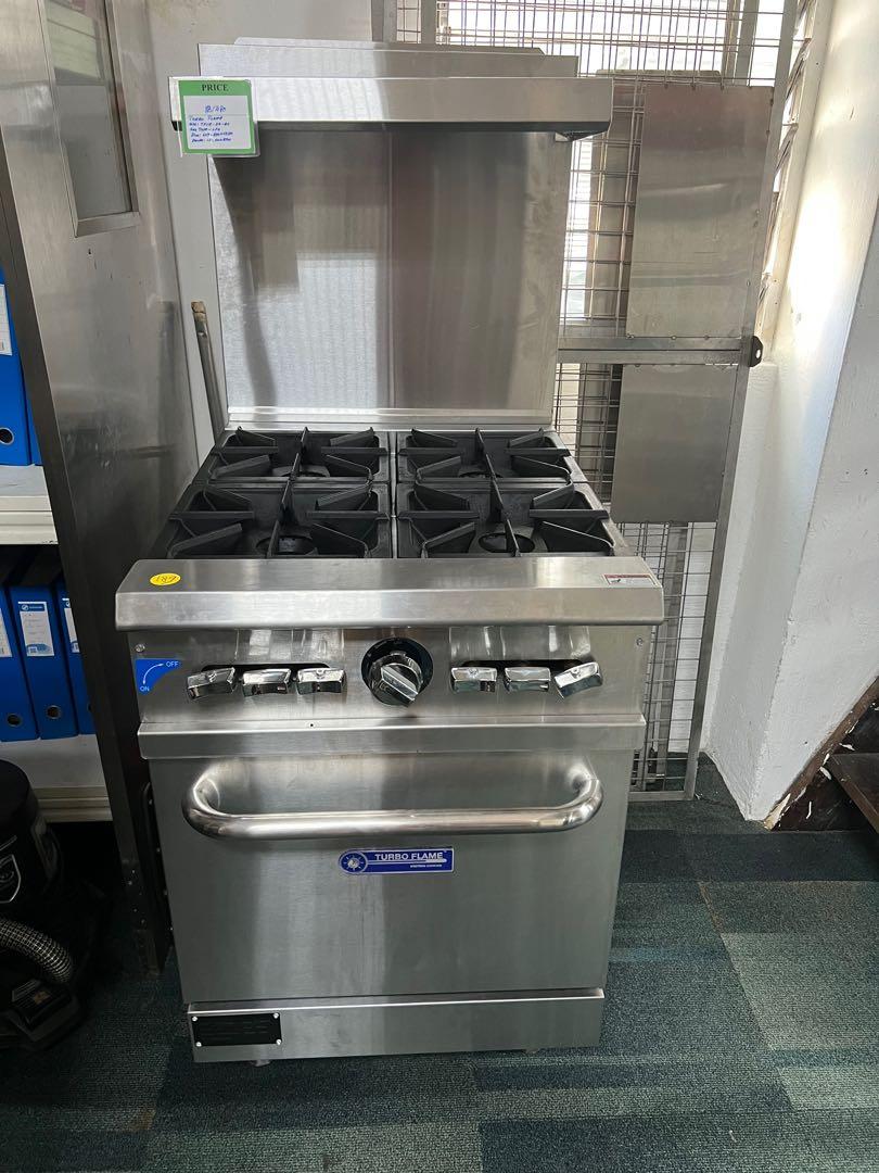 Turbo Flame 4 Open Burner with oven, TV & Home Appliances, Kitchen ...