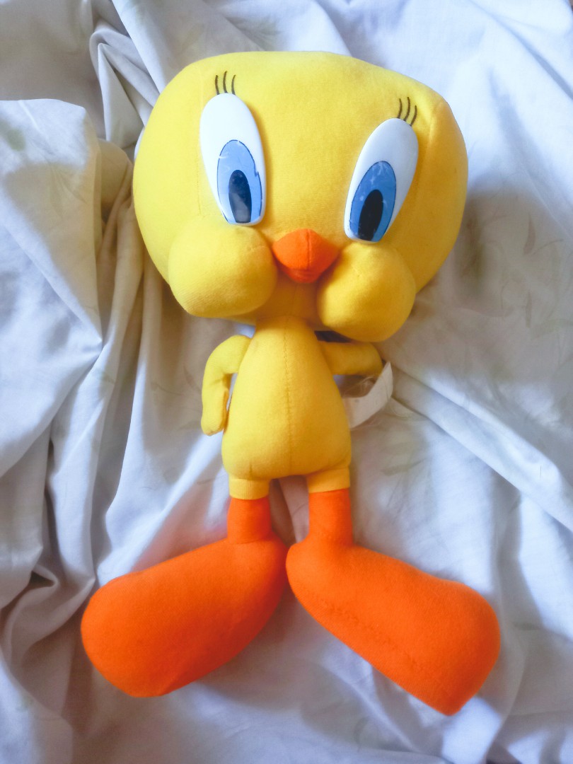Tweety bird stuffed toy, Hobbies & Toys, Toys & Games on Carousell