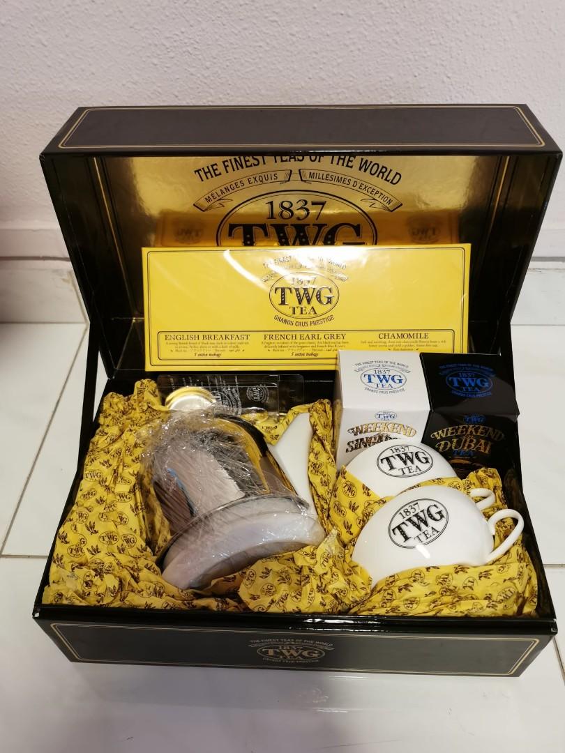 TWG Tea Set + Cups + Tea, Furniture & Home Living, Kitchenware ...