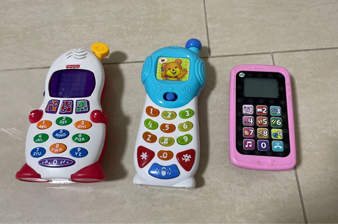 Various toy mobile phone for toddler, Hobbies & Toys, Toys & Games on ...