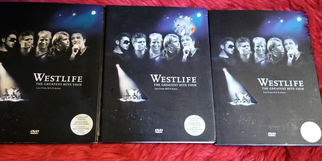 WESTLIFE THE GREATEST HITS TOUR DVD, Hobbies & Toys, Music & Media, CDs ...