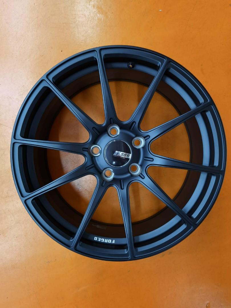 18 inch SSR GTX01 Design rims. forged monoblock, Car Accessories, Tyres ...