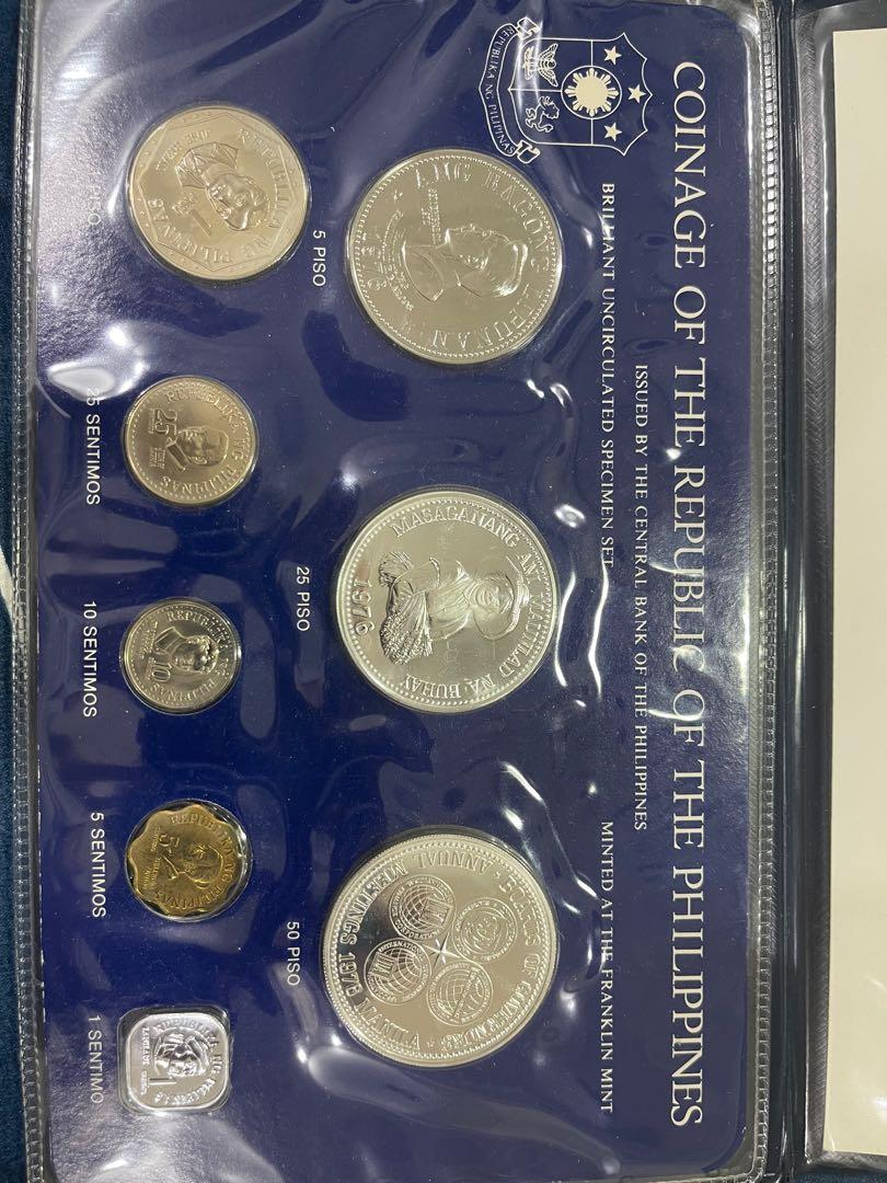 1976 Philippine proof and specimen coins set, Hobbies & Toys ...