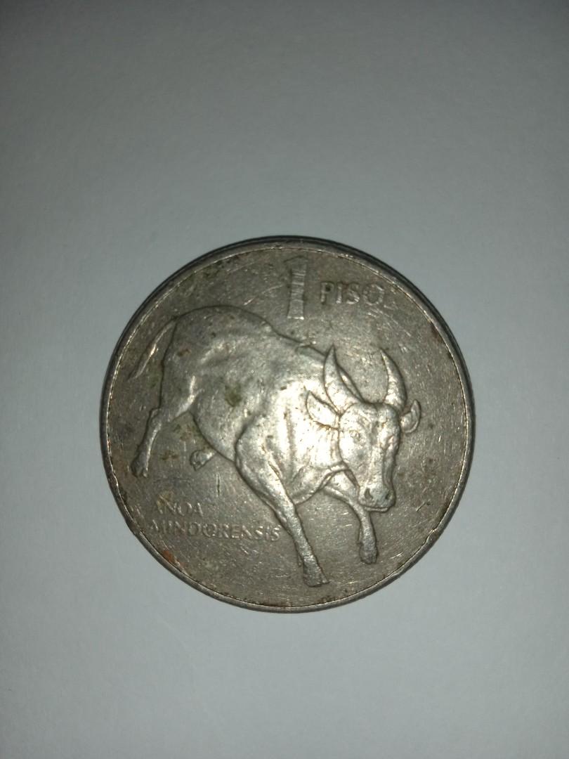1 piso philippines coin kalabaw, Hobbies & Toys, Memorabilia ...