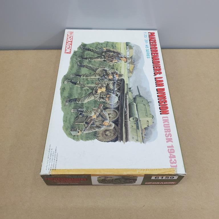 全新絕版 Dragon 威龍 6159 (2003年)-1/35-德國裝甲擲彈兵 LAH 師 / Panzergrenadiers, LAH ...