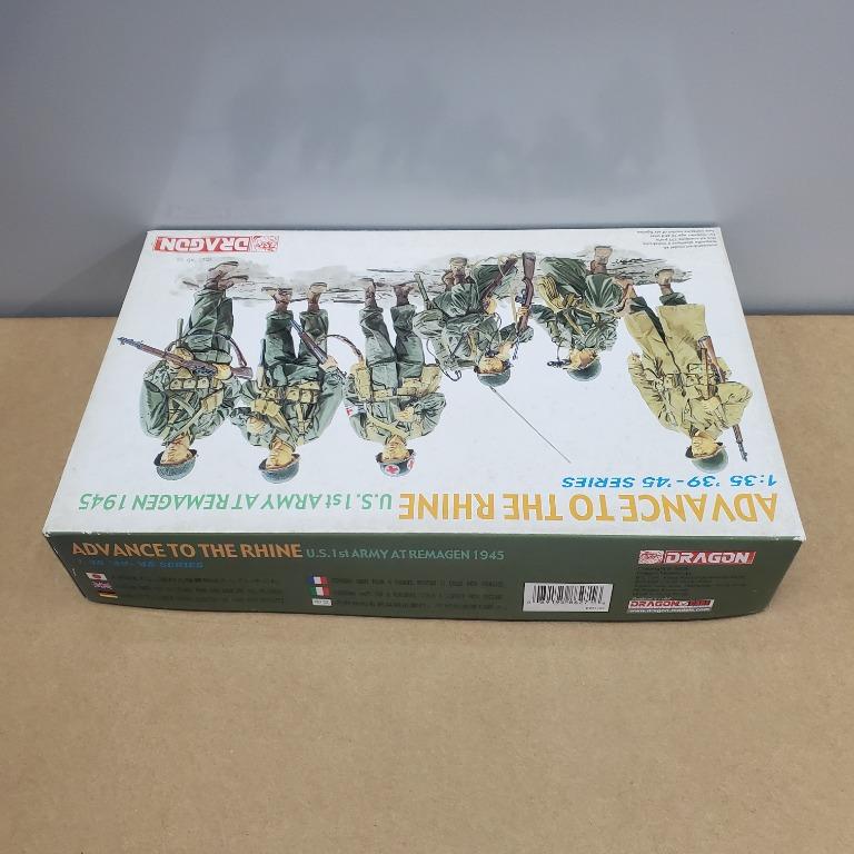 全新絕版 Dragon 威龍 6271 (2005年)-1/35-美國第1集團軍 / Advance To The Rhine U.S ...