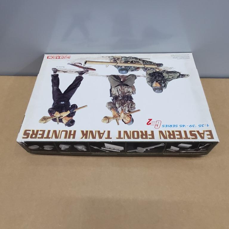 全新絕版 Dragon 威龍 6279 (2006年)-1/35-德國東線坦克獵人 / Eastern Front Tank Hunters ...
