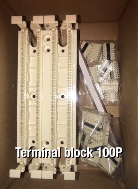 terminal Block 50P and 100P for telephone, Furniture & Home Living ...