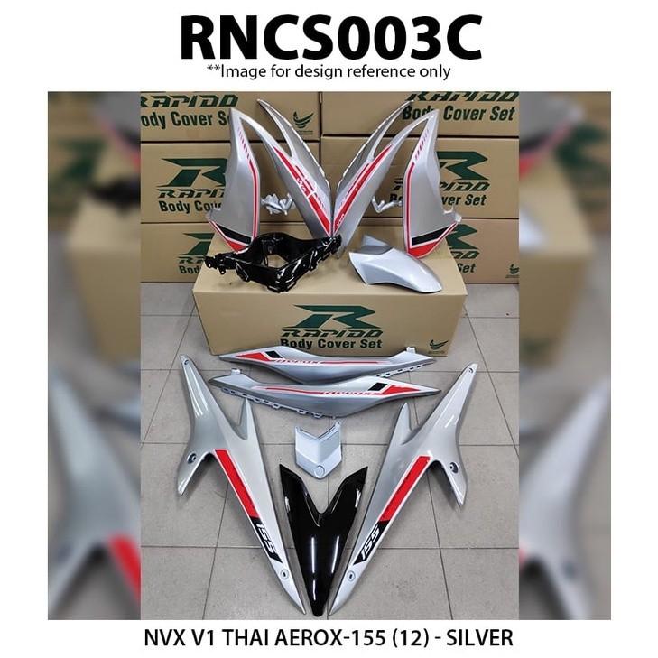 Aerox cover set v1, Motorcycles, Motorcycle Accessories on Carousell