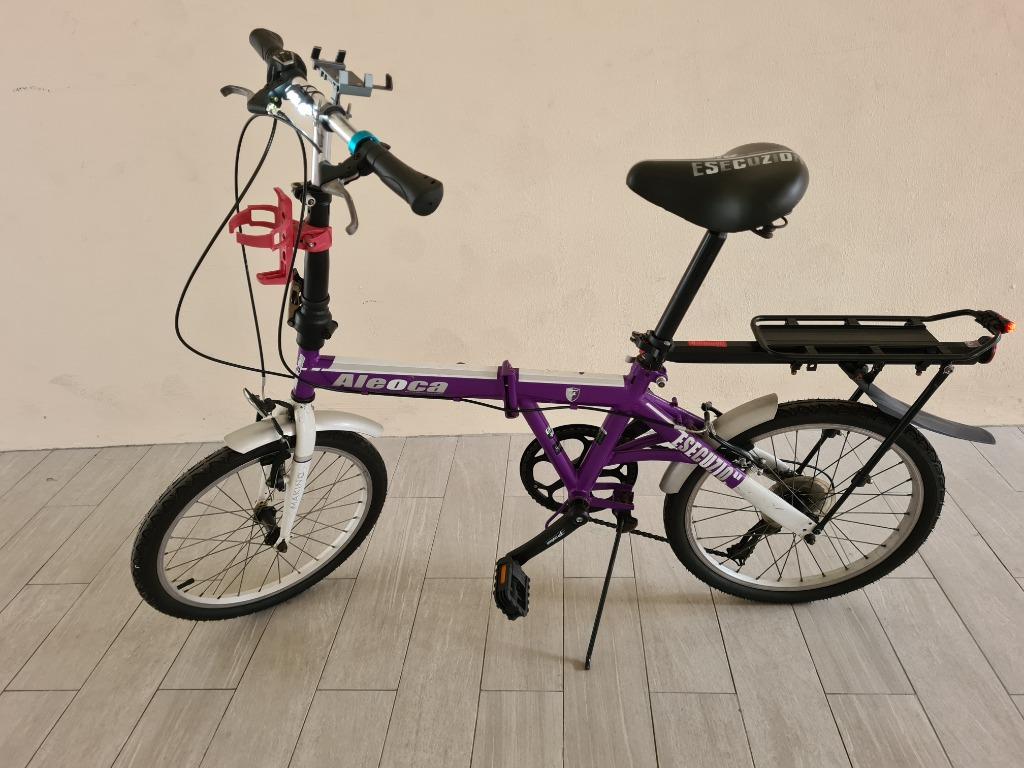 Aleoca Esecuzion 20" Foldable bicycle, Sports Equipment, Bicycles ...