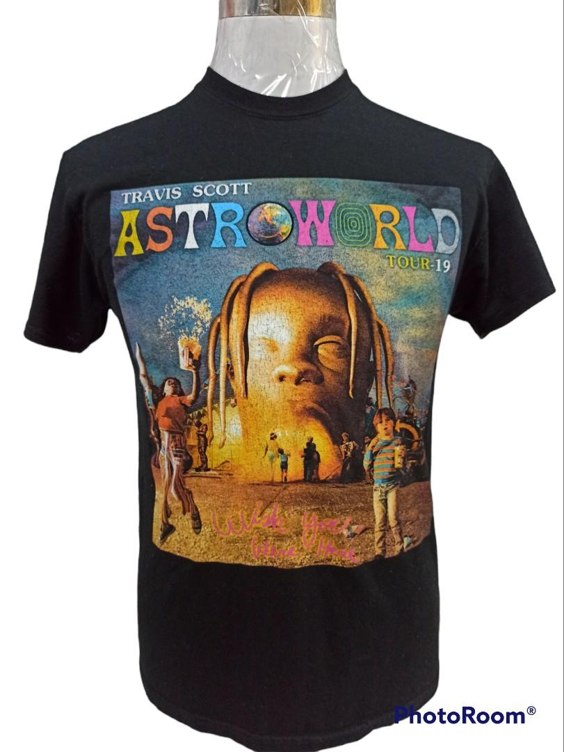 TRAVIS SCOTT - ASTRO WORLD TOUR 2019, Men's Fashion, Tops & Sets ...