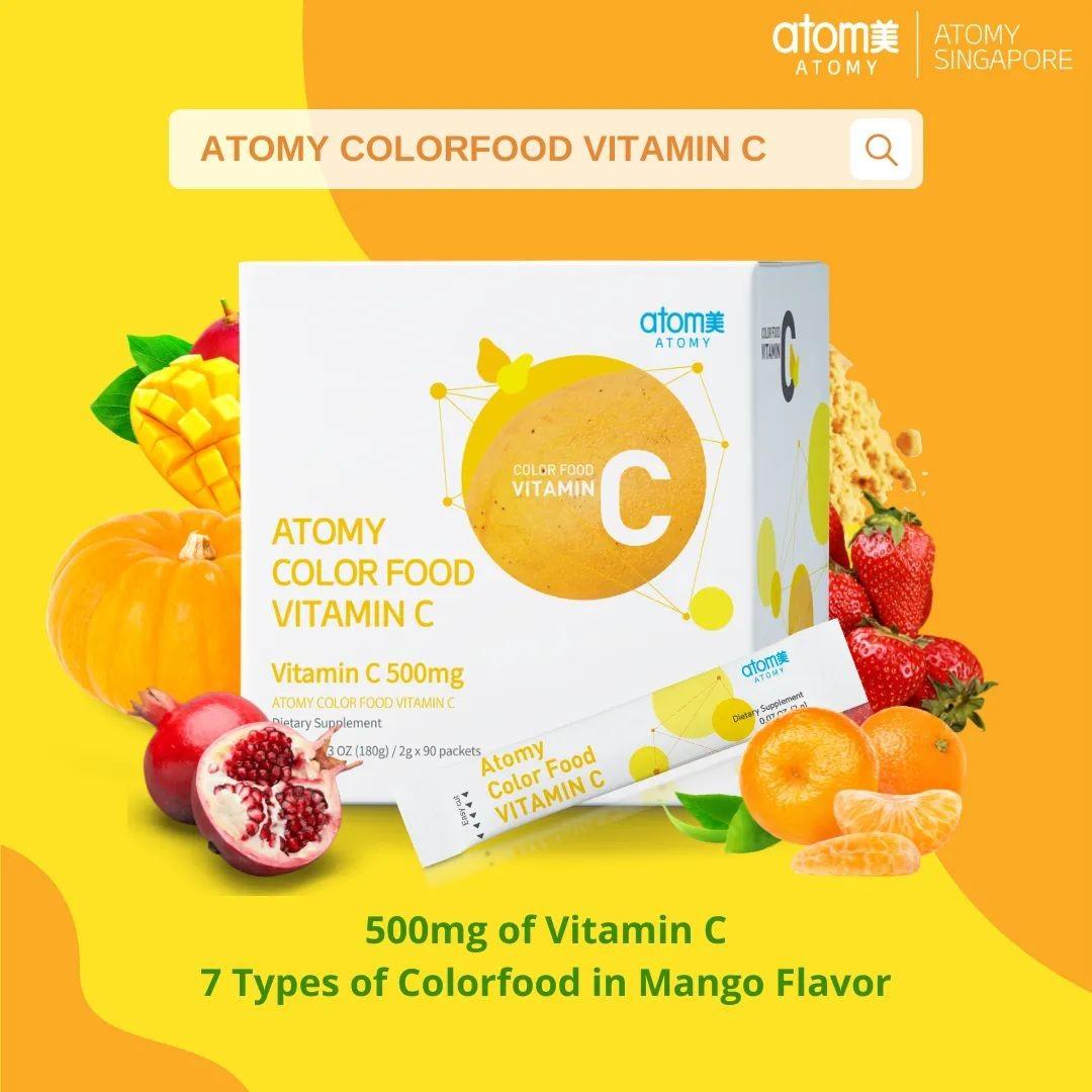 Atomy color food vitamin C, Health & Nutrition, Health Supplements ...