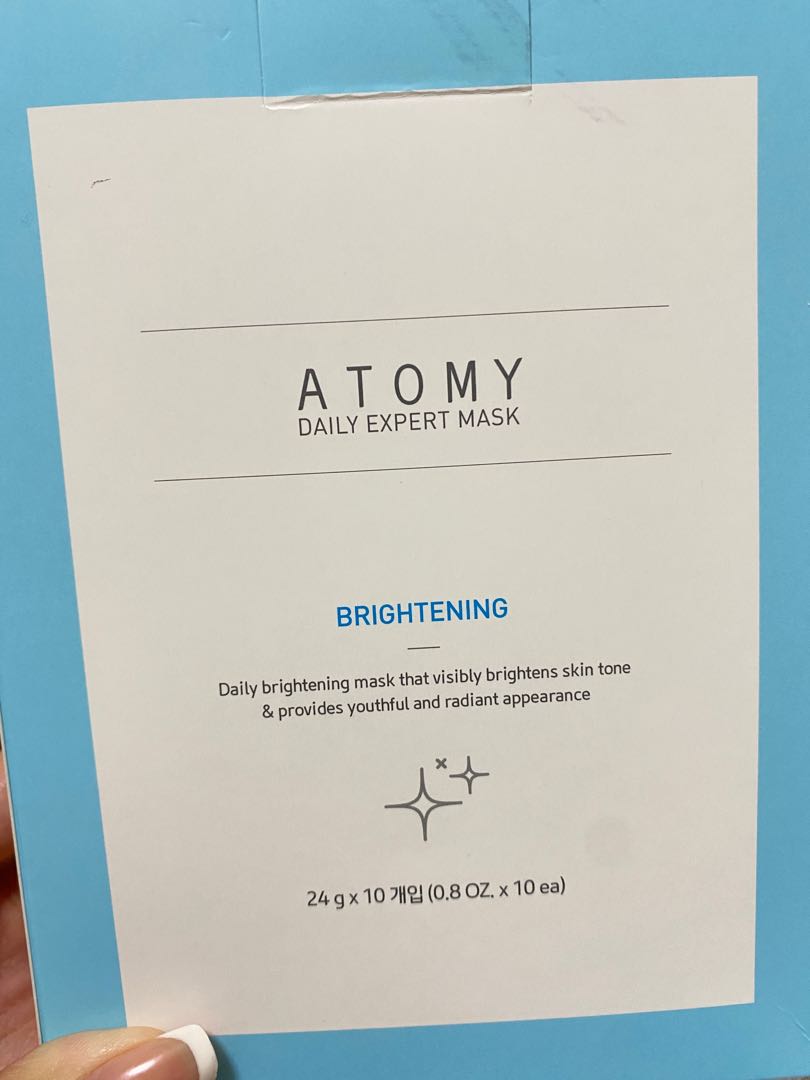Atomy Face Mask, Beauty & Personal Care, Face, Face Care on Carousell