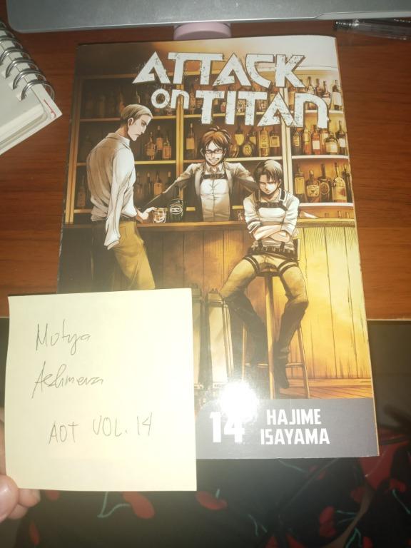 Attack On Titan Vol.14 KODANSHA, Hobbies & Toys, Books & Magazines ...