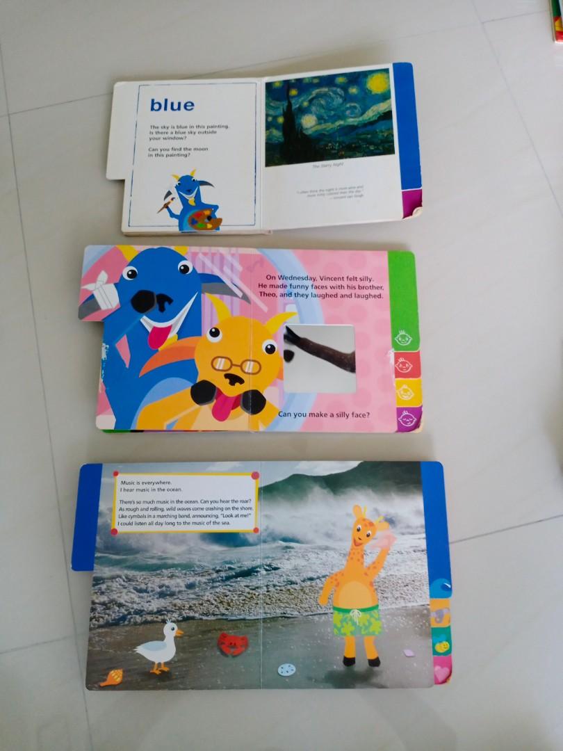 Baby Einstein baby Toddler children board book bundle, colors, numbers ...