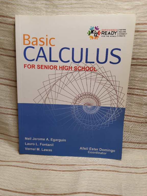 Basic Calculus for Senior High School by Egarguin, et al., Hobbies ...