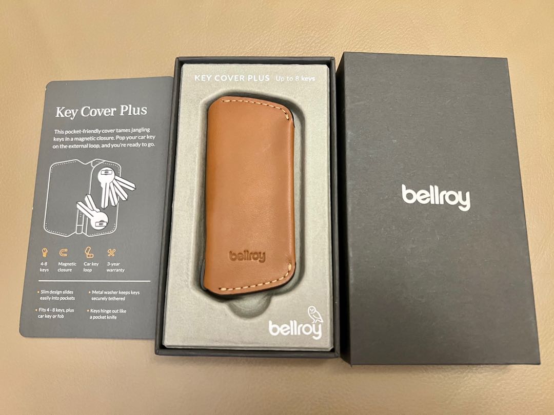 Bellroy Key Cover Plus, 名牌, 飾物及配件 - Carousell
