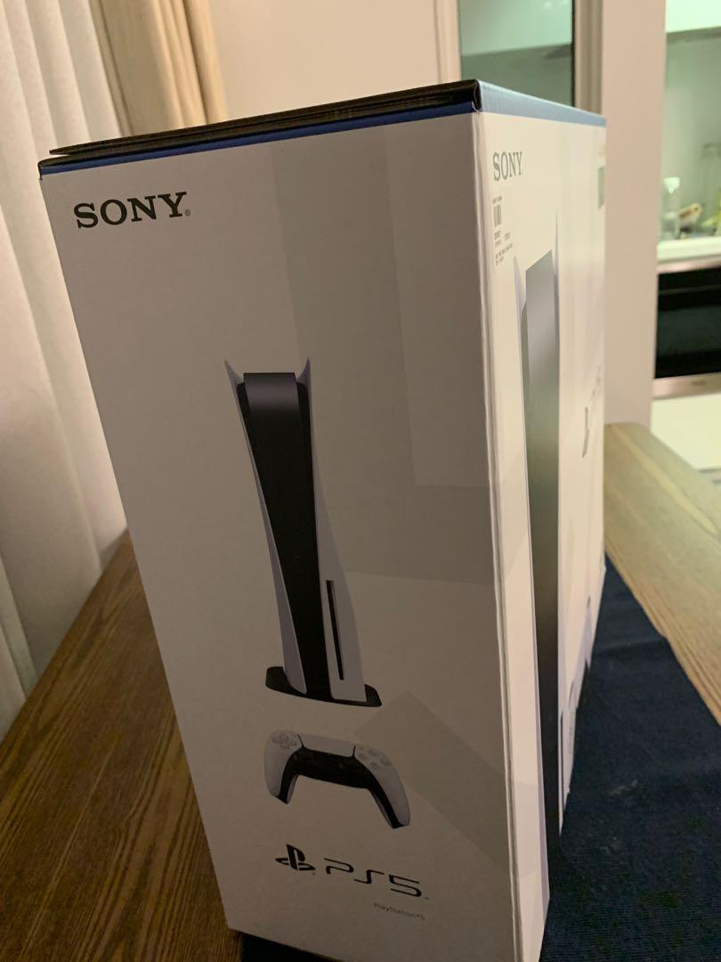 BNIB w/ Original Receipt Sony PS5 Disc Edition, Video Gaming, Video ...