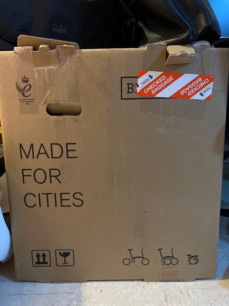 Brompton Box, Sports Equipment, Bicycles & Parts, Parts & Accessories ...