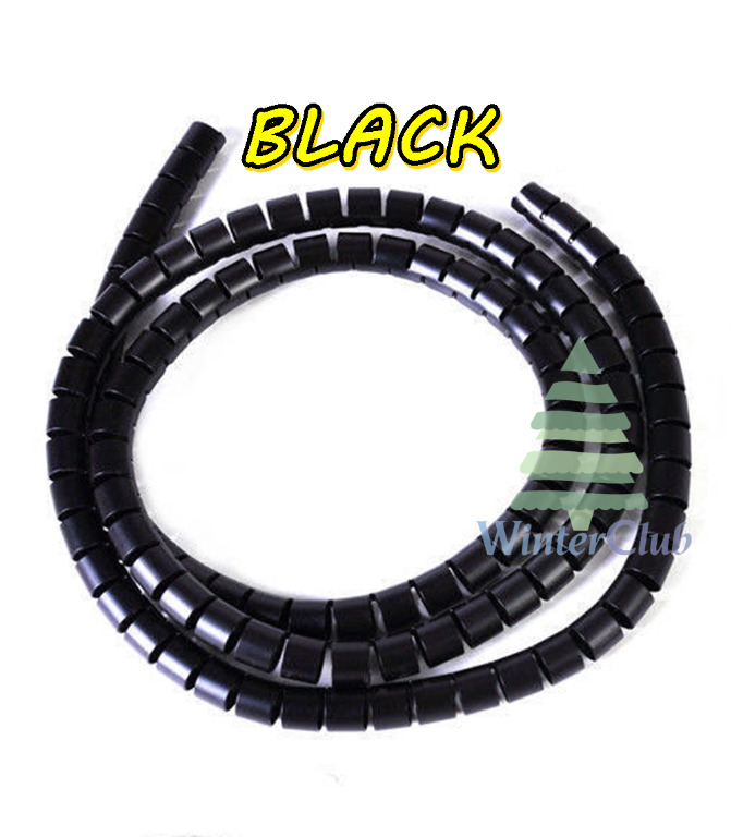 Cable Holder Organizer, Flexible Spiral Tube Cable Organizer Wire ...