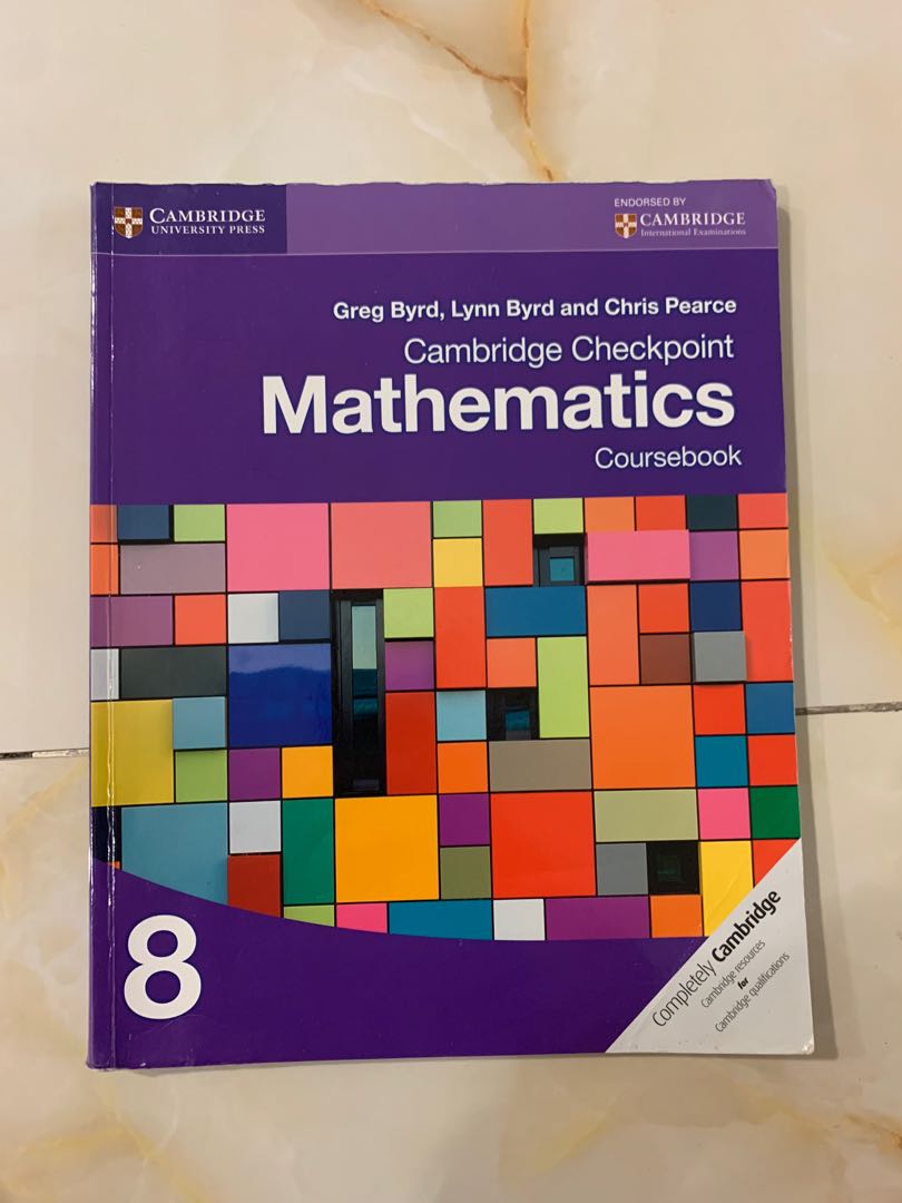 Cambridge Checkpoint Mathematics Coursebook 8, Hobbies & Toys, Books ...