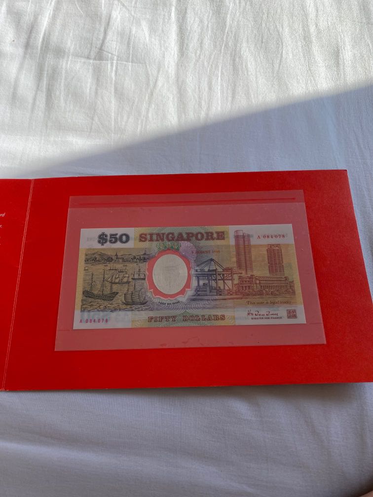 Commemorative $50 polymer with prefix A, Hobbies & Toys, Memorabilia ...