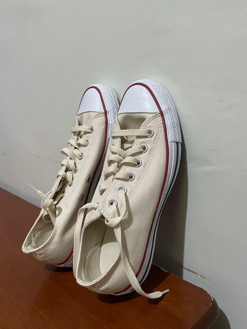 Converse Natural Ivory, Women's Fashion, Footwear, Sneakers on Carousell