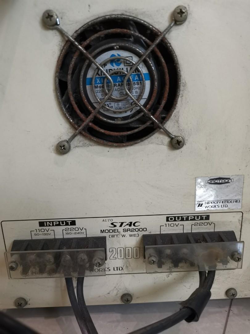 Dactron Auto Stac AV Regulator, TV & Home Appliances, Electrical ...