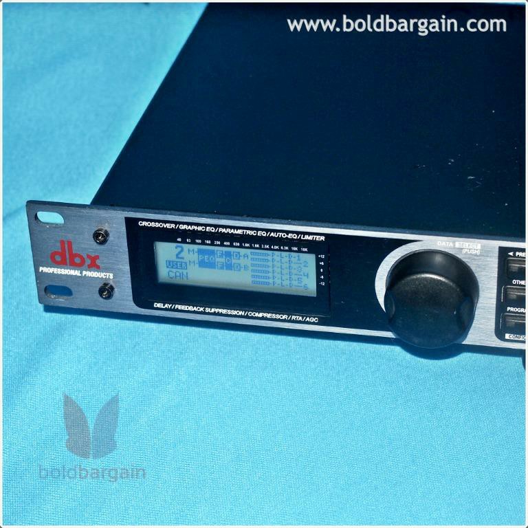 dbx DriveRack 260 Professional Equalizer Loudspeaker Speaker Management System DVX260V-EU, Audio ...