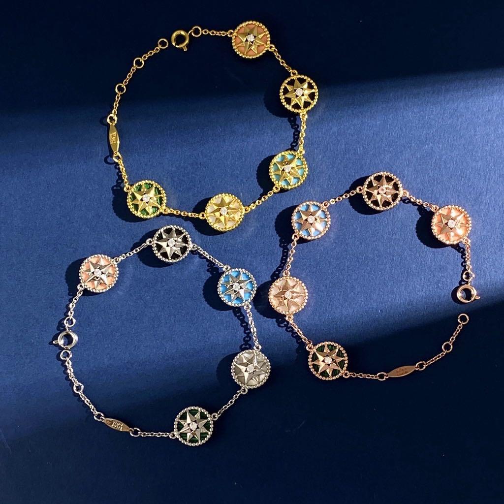 Dior rose des vents compass bracelet preorder, Women's Fashion, Jewelry ...