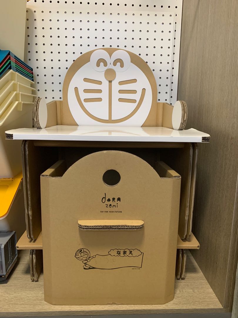 Doraemon desk and chair, Babies & Kids, Baby Nursery & Kids Furniture ...