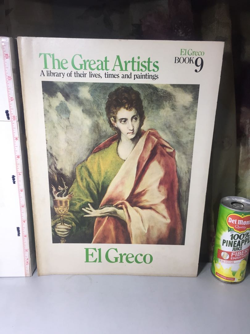 El Greco - The Great Artists Book 9 - 1978 Soft Cover Art History Big ...