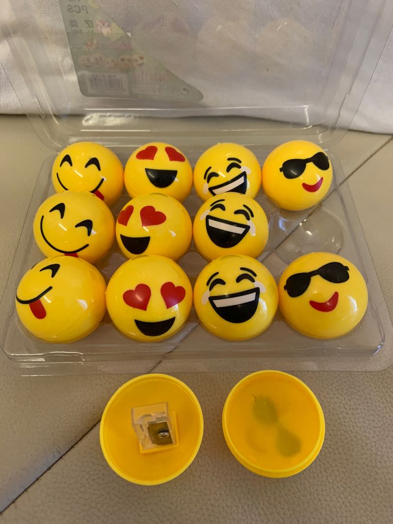 Emoji sharpeners, Hobbies & Toys, Stationery & Craft, Stationery ...