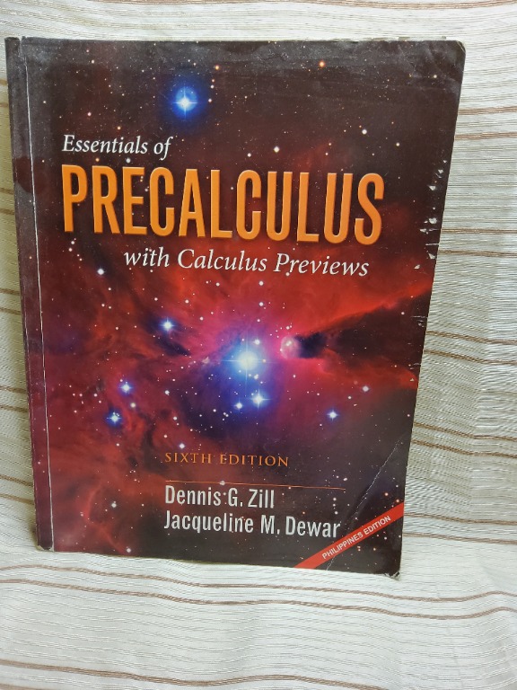 Essentials of PreCalculus with Calculus Previews by Dennis G. Zill and ...
