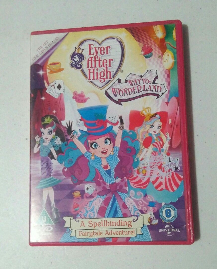 EVER AFTER HIGH DVD UK, Hobbies & Toys, Music & Media, CDs & DVDs on ...