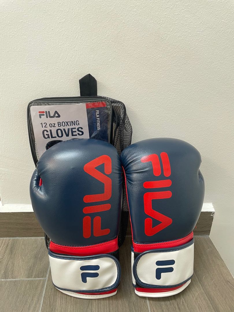 Fila 12 Oz Boxing Gloves, Sports Equipment, Bicycles & Parts, Parts ...