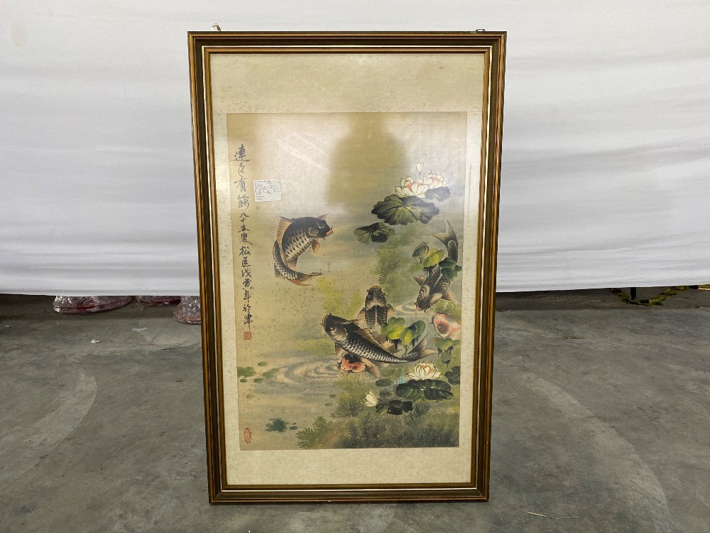 Fish Art Picture Wall Frame Decoration / Hiasan Bingkai Dinding Gambar ...