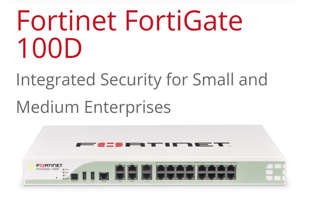 Fortinet FortiGate 100D, Computers & Tech, Office & Business Technology ...