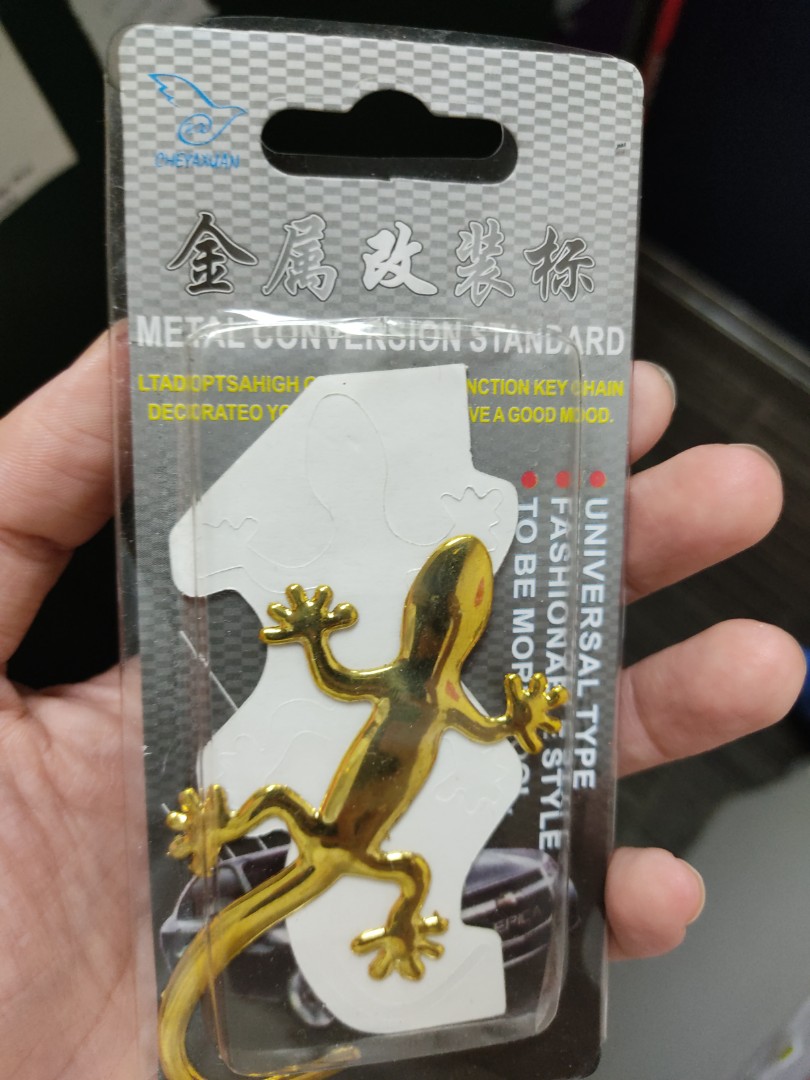 Free Sticker cicak, Auto Accessories on Carousell