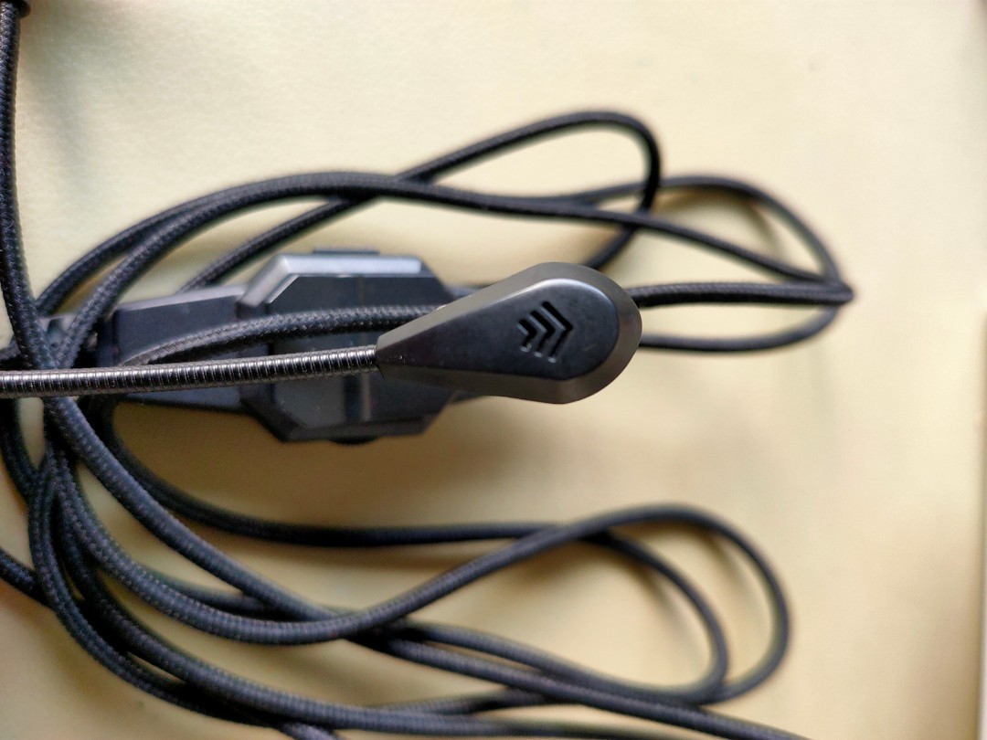 Gaming headset cable with mic, Computers & Tech, Parts & Accessories ...